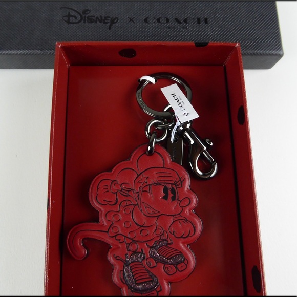 Coach | Accessories | Coach Disney Minnie Mouse Rollerskating Bag Charm ...